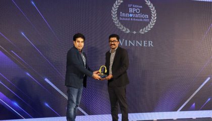 One Point One Solutions bags BPO Excellence of the Year Award